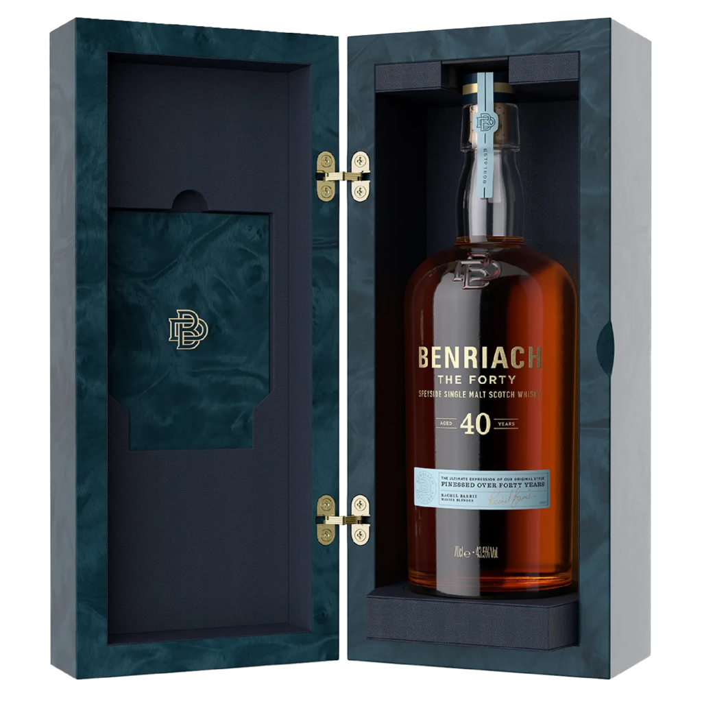 Benriach The Forty Single Malt Scotch Whisky – Aged 40 - Whisky Estate
